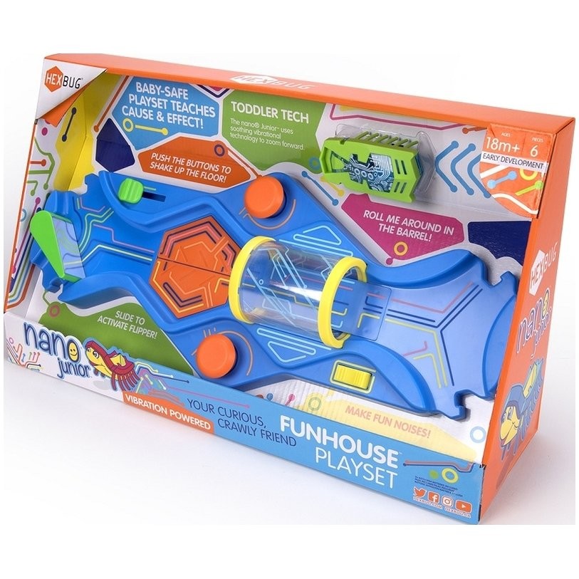 HEXBUG Nano Junior - Fun House, hrací set | DetskyEshop.cz