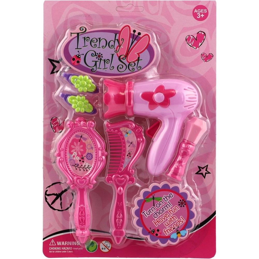 Malá kadeřnice s fénem a doplňky | DetskyEshop.cz