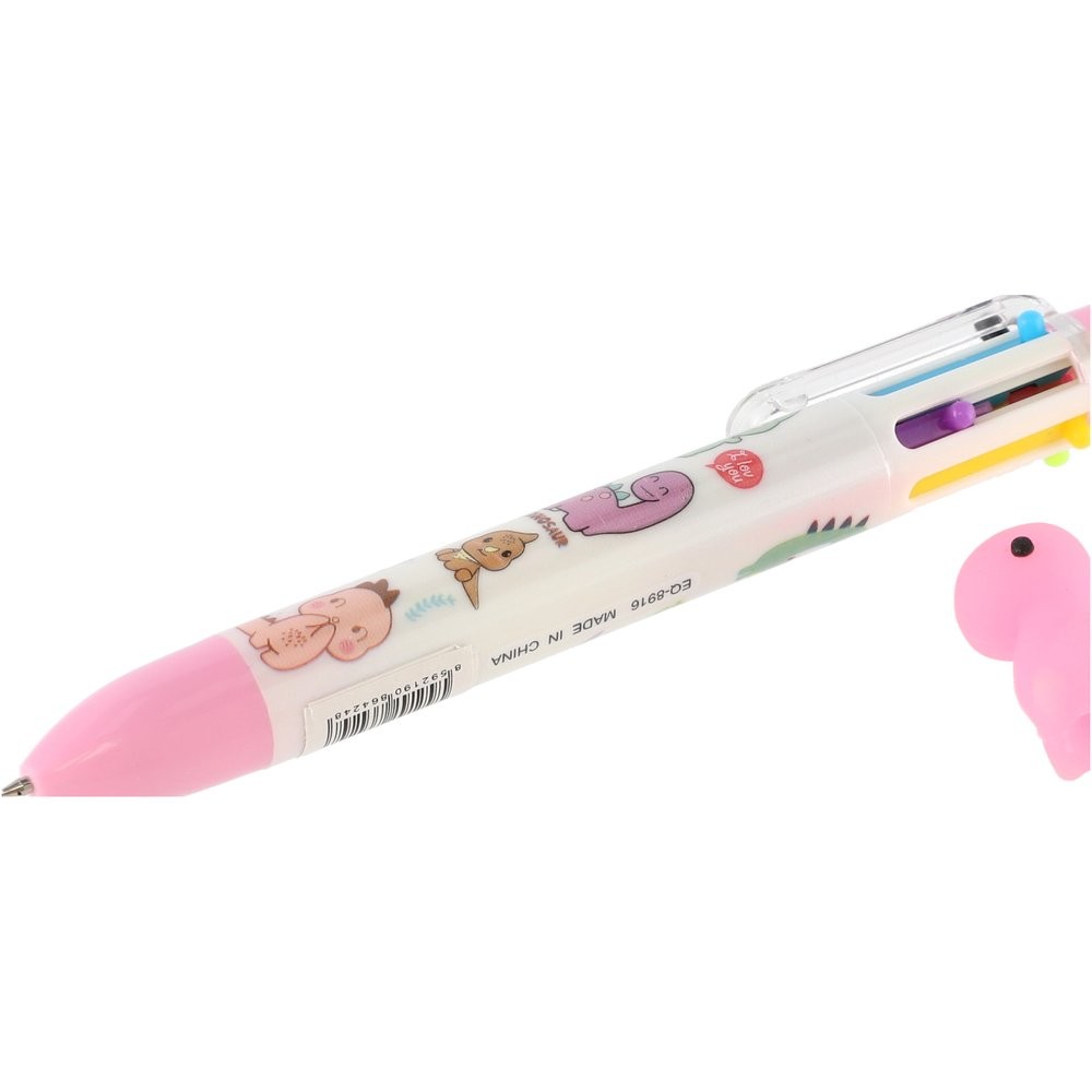 Propiska/pero dinosaurus 6 barev 17 cm | DetskyEshop.cz