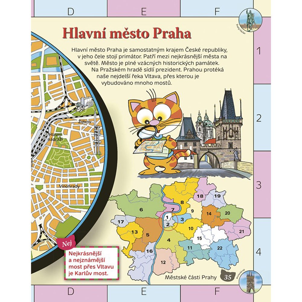 Dětský ilustrovaný atlas – Česká republika | DetskyEshop.cz