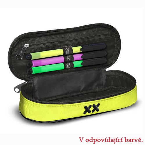 Studentský penál NEON fuchsiový | DetskyEshop.cz