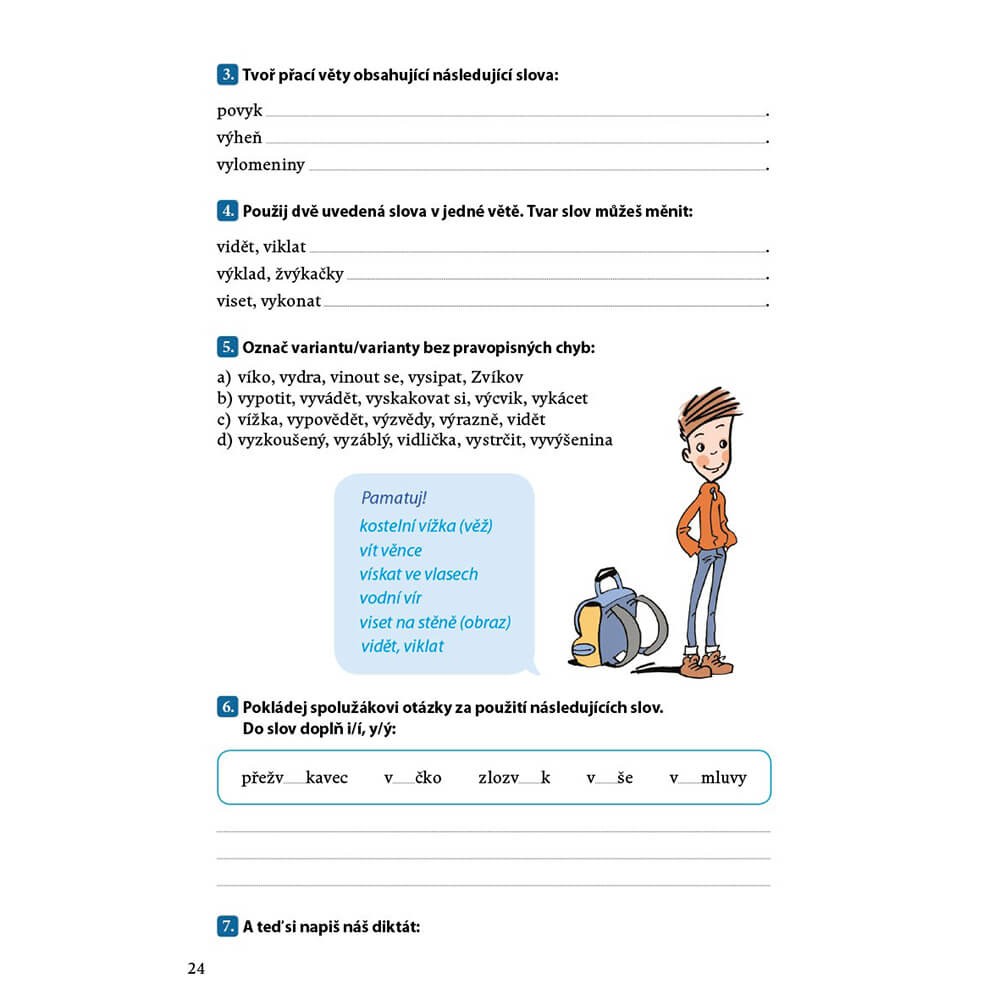 Diktáty trochu jinak pro 3. a 4. třídu ZŠ | DetskyEshop.cz