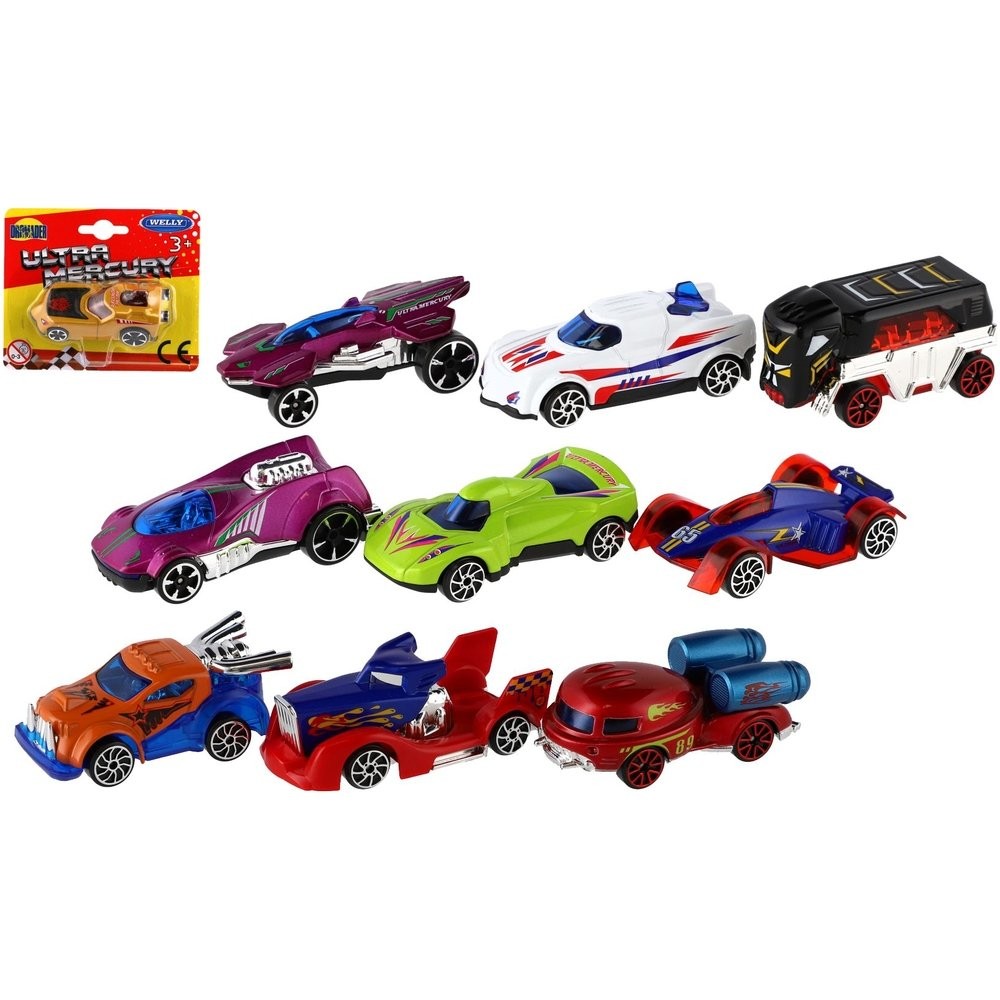 Auto Welly na volný chod mix druhů | DetskyEshop.cz