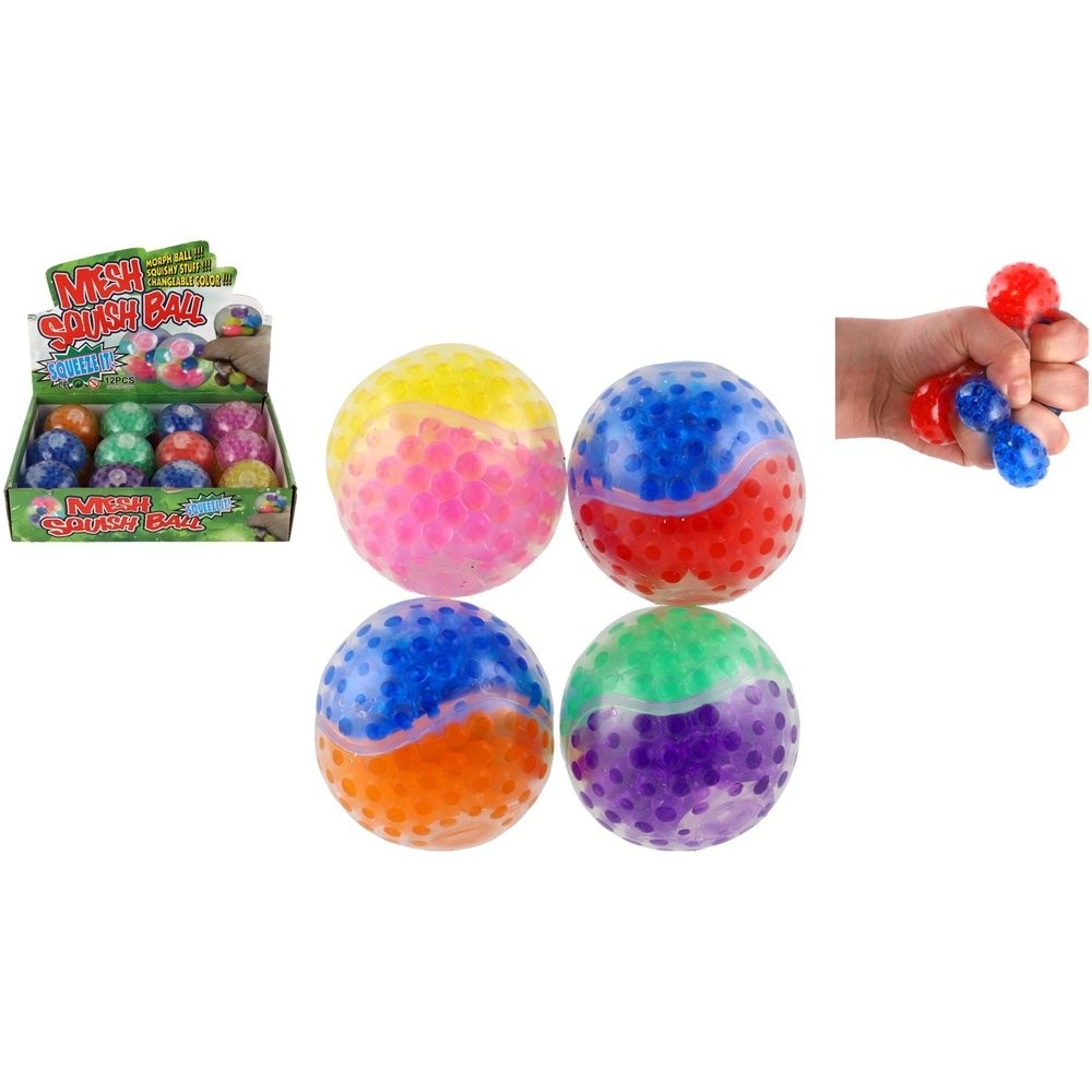 Míček antistresový mačkací sliz 6cm 4 barvy | DetskyEshop.cz