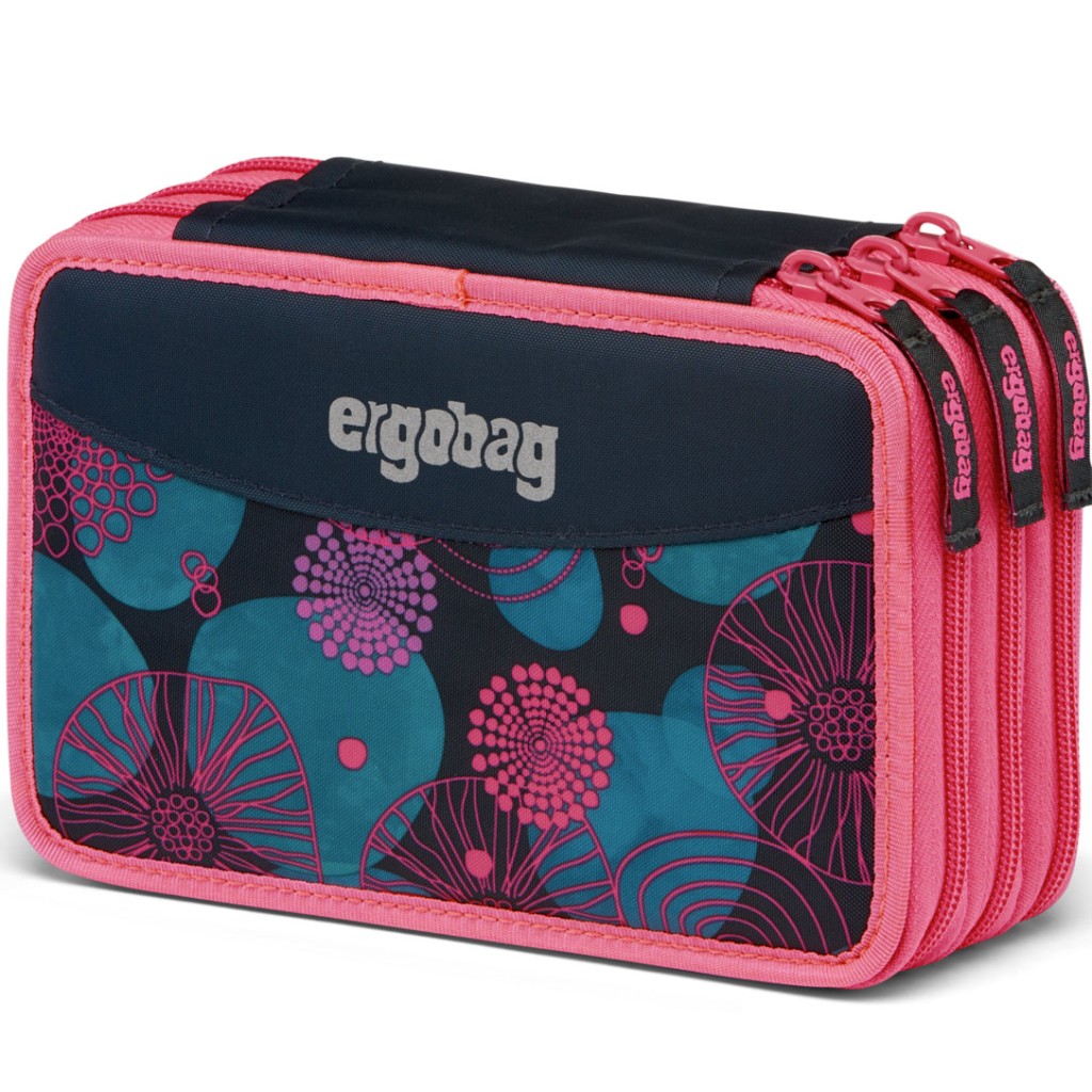 Třípatrový penál Ergobag Korálový | DetskyEshop.cz