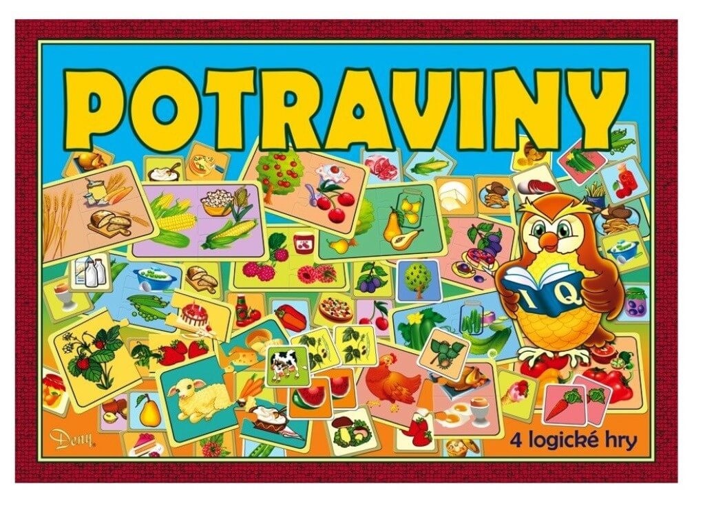 Potraviny 4 logické hry | DetskyEshop.cz