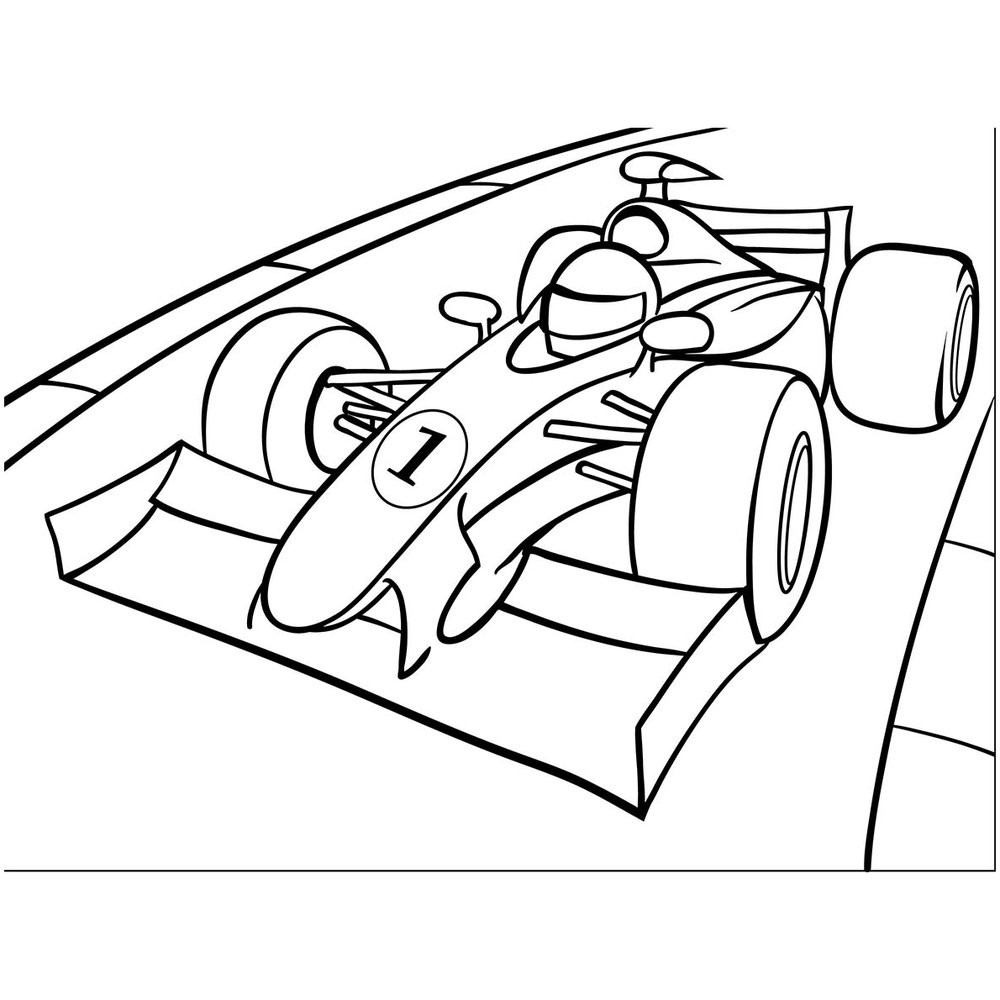 Malování pískem šablona Formule | DetskyEshop.cz