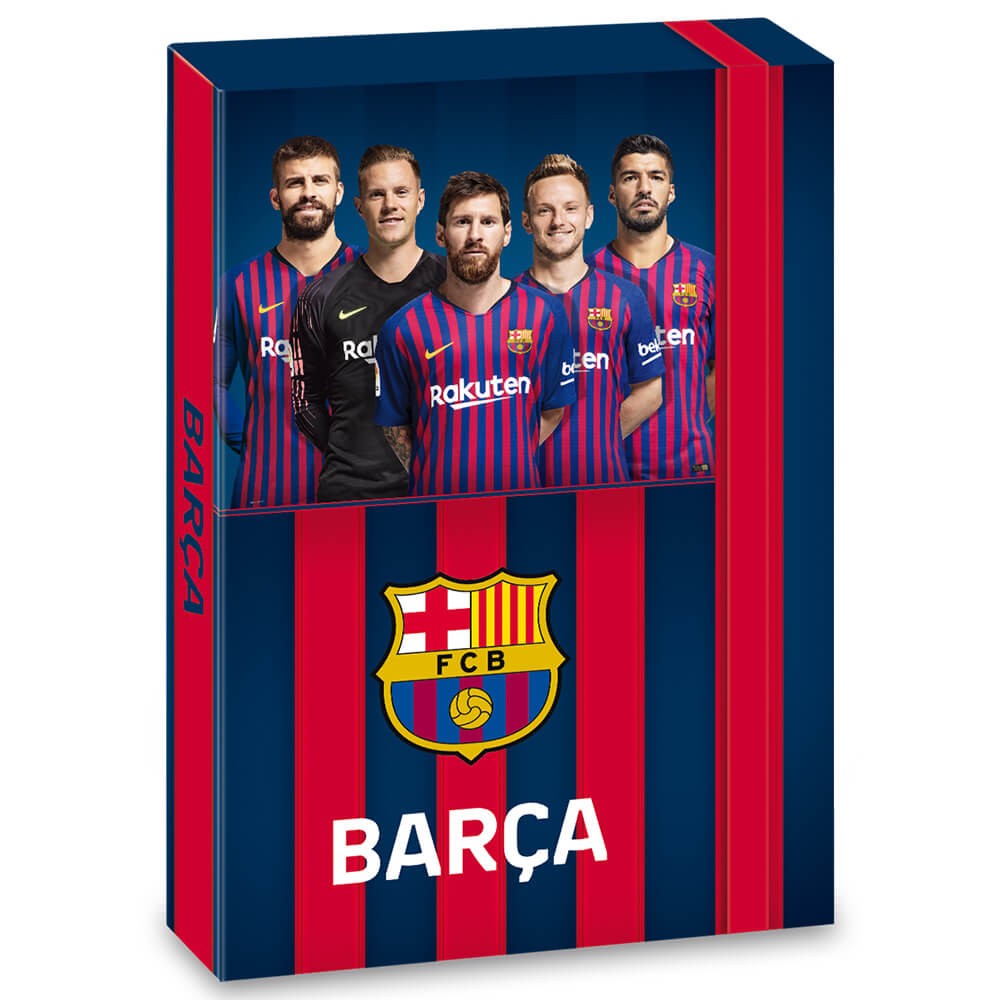 Box na sešity FC Barcelona A5 | DetskyEshop.cz