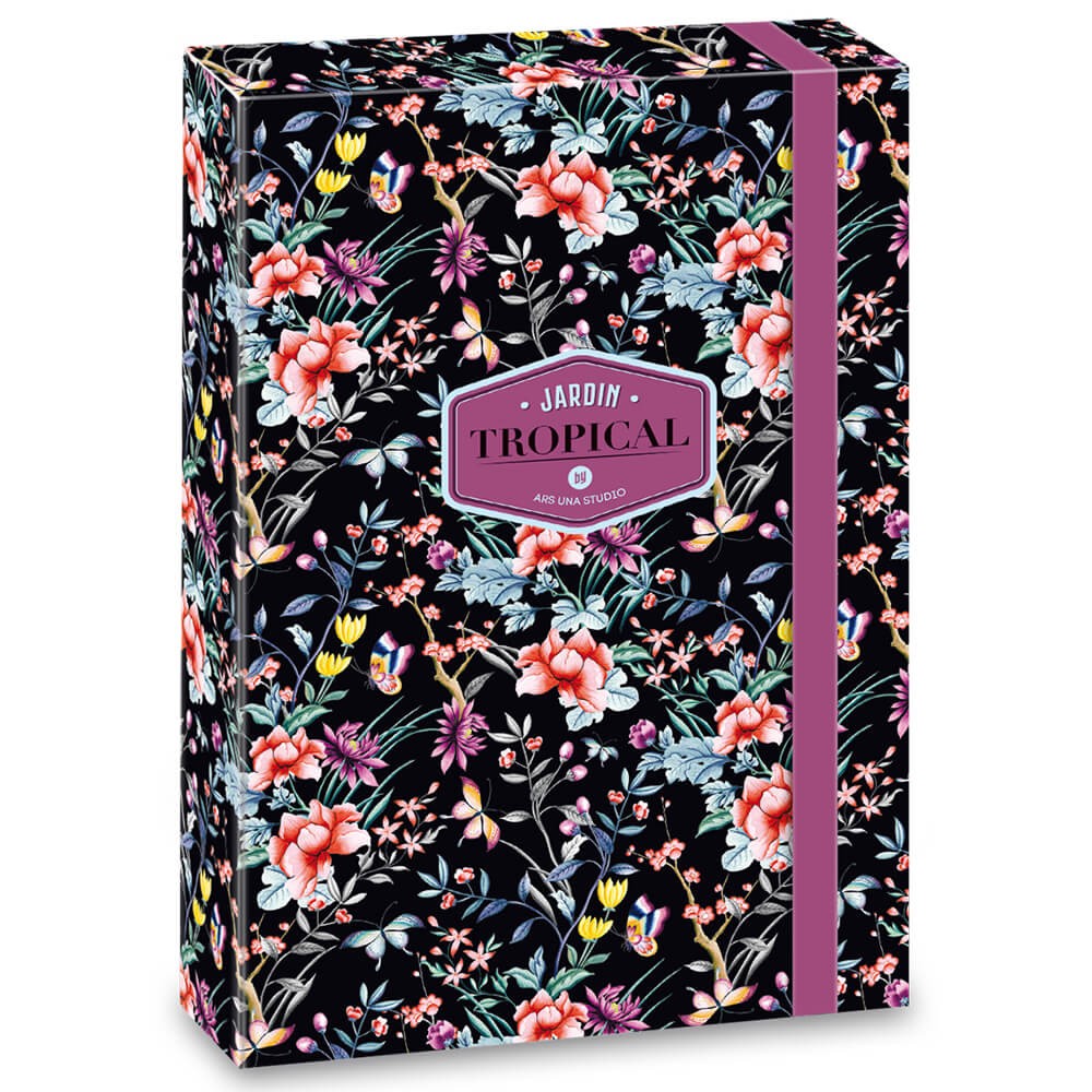 Box na sešity A4 Tropical Night | DetskyEshop.cz