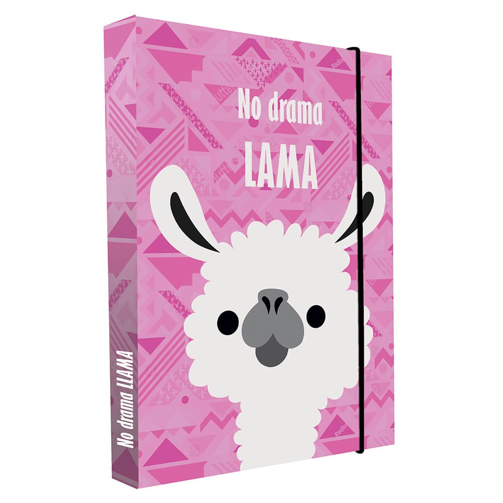 Box na sešity A4 Junior Lama | DetskyEshop.cz