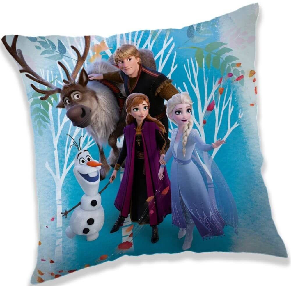 Povlak na polštářek Frozen 2 blue | DetskyEshop.cz