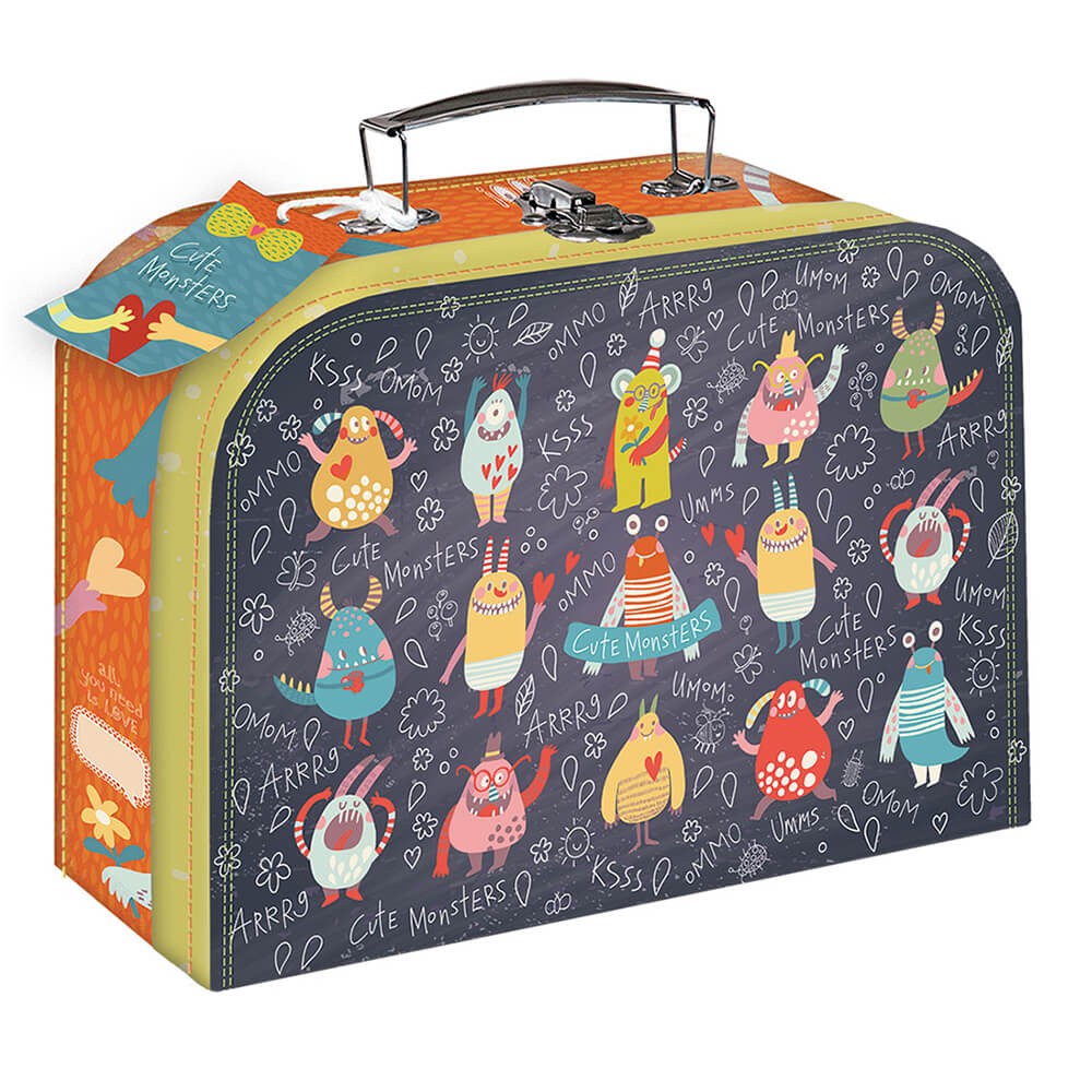Kufřík Argus Cute Monster | DetskyEshop.cz