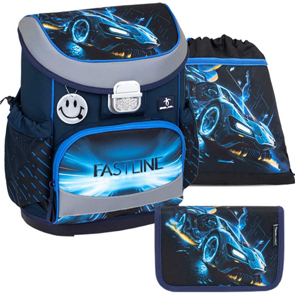Aktovka pro prvňáčky Belmil MiniFit 405-33 Fastline set | DetskyEshop.cz
