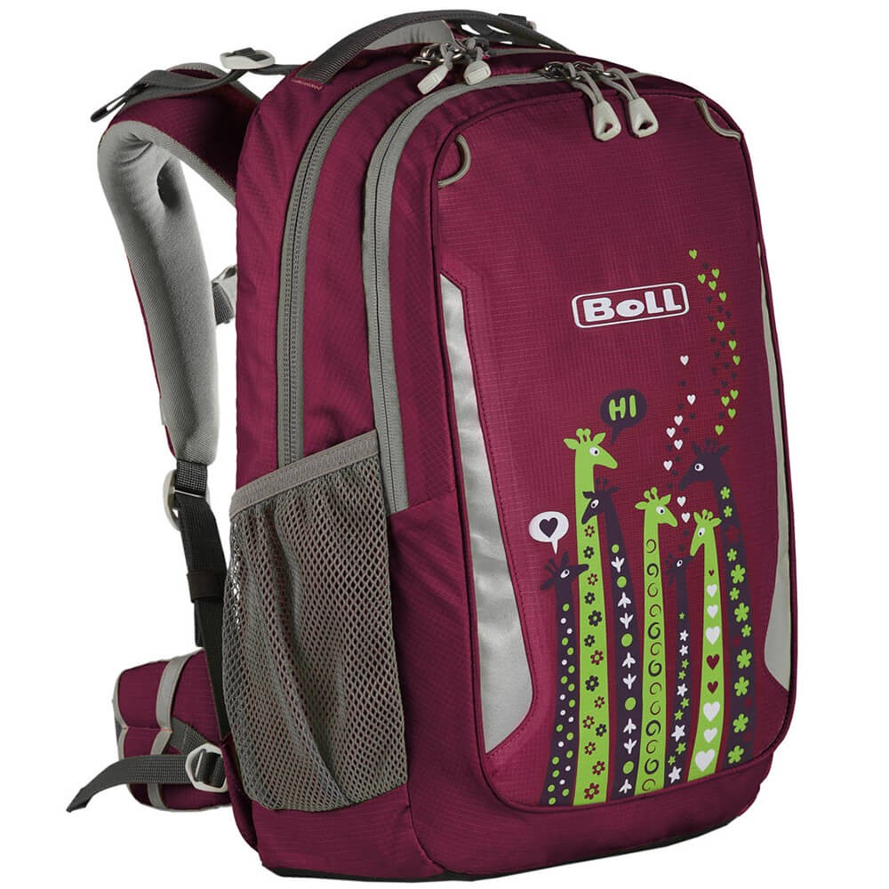 Školní batoh Boll Schoolmate 18 l Giraffe Boysenberry | DetskyEshop.cz