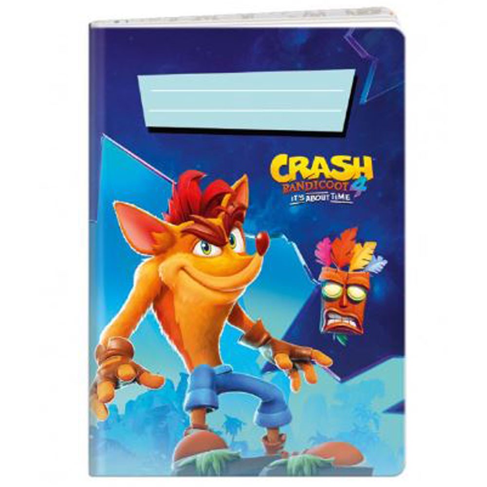 Školní sešit A6 Crash Bandicoot 644 | DetskyEshop.cz